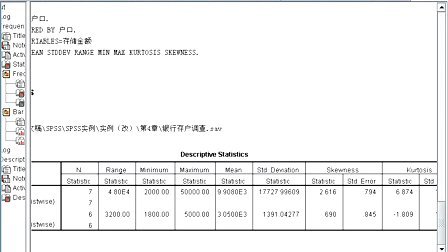 第四章 SPSS 频数分布