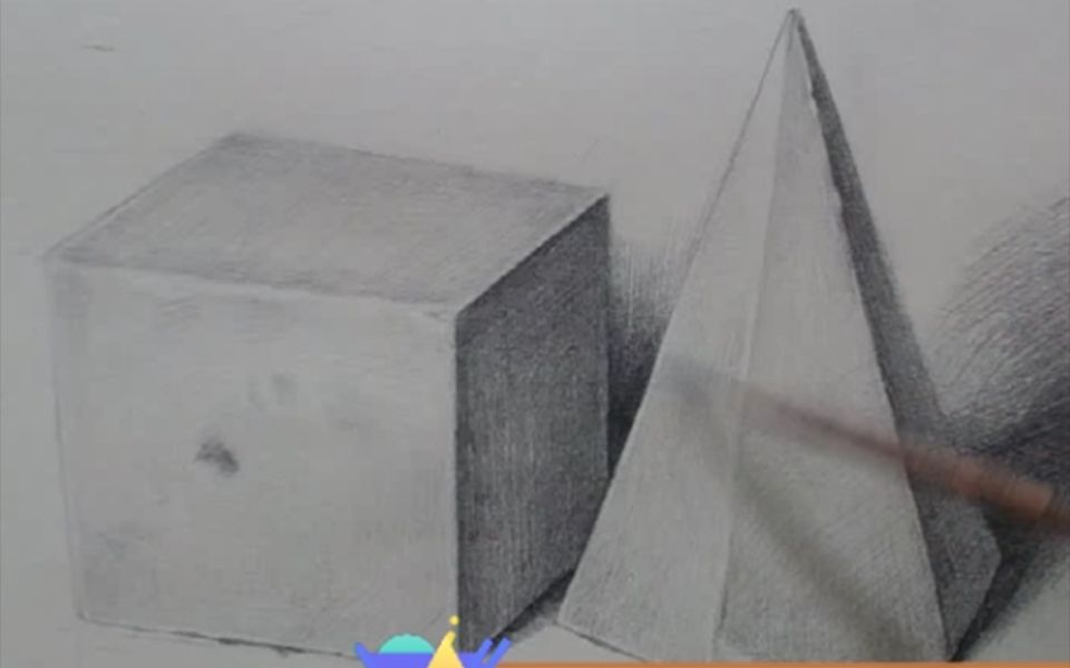 【素描几何体】不知道从何下手?点击进入统统教给你。