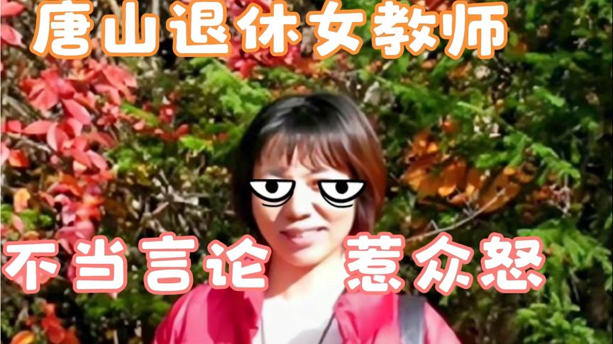 唐山某师范高校退休女教师,在网络上发表不当言论惹众怒,被调查