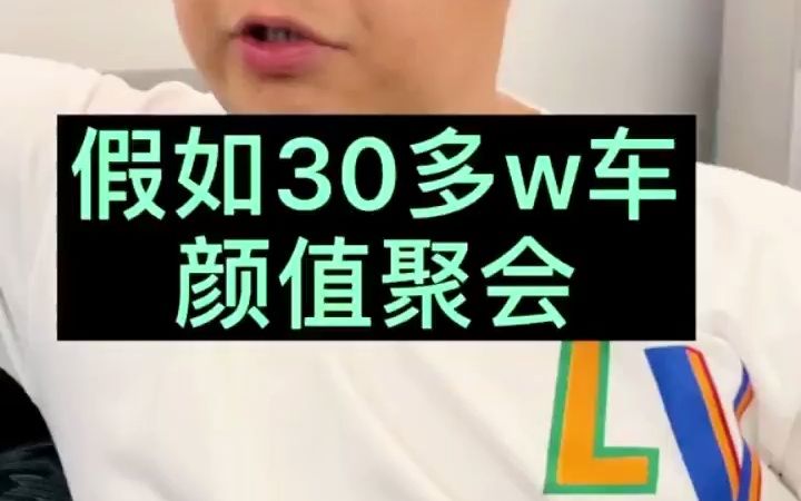 30w左右颜值车聚会