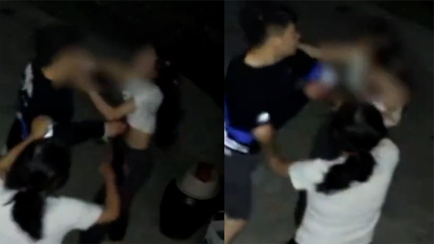 女子因家庭矛盾摔碎玻璃杯,被丈夫拖到门外拿皮带抽:离婚是解脱