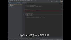 PyCharm设置中文界面步骤