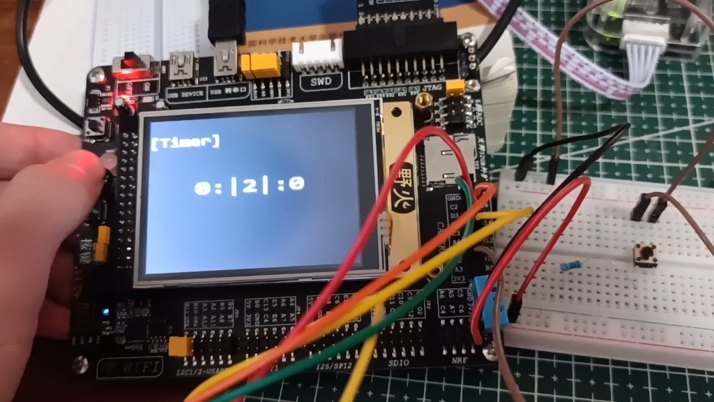 stm32f103实现电子日历