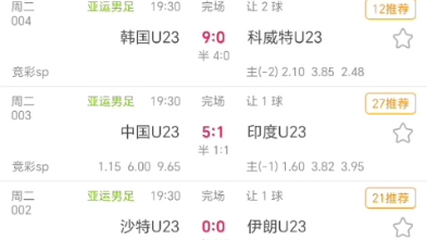 9.20体彩02-06比赛分析(从体彩赔率和交战战绩两个方面分析)