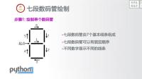Python语言程序设计-5.2 实例7 七段数码管绘制-"七段数码管绘制"实例...