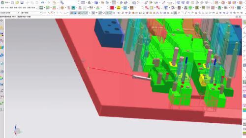 3D模具之侧冲结构,Ug软件自动夹板设计