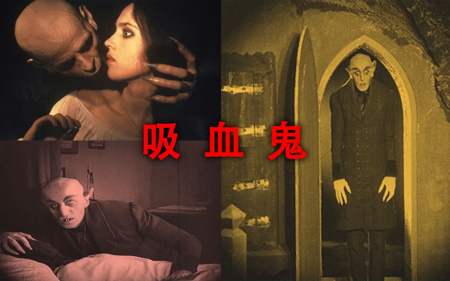 这是最早的吸血鬼电影,据说也是一部由真实吸血鬼扮演的恐怖电影。