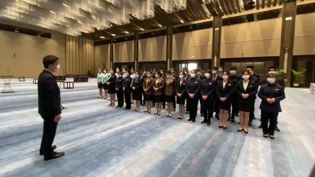 宴会技能比赛:中餐、西餐、会议摆台,托盘、圆桌定位
