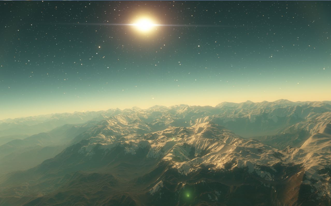 Space Engine 坐标实景之潘多拉