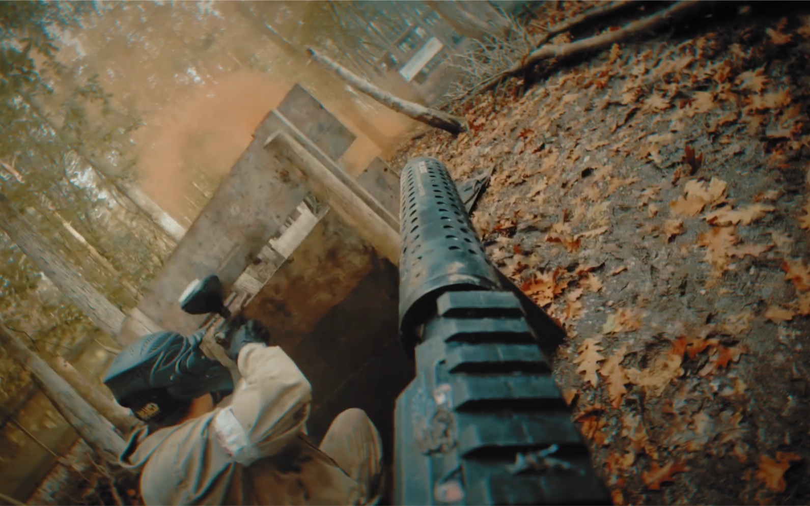 【国外真人CS探场】Delta Force Paintball in UK