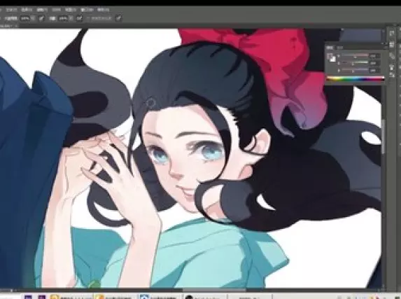 游戏美术|游戏原画日系动漫设计绘画作品之插画设计9