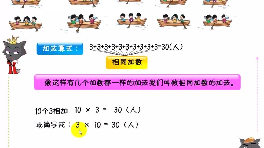一线小学数学教师微课作品:乘法的意义