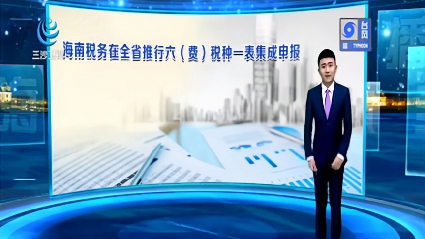 海南税务在全省推行六(费)税种一表集成申报