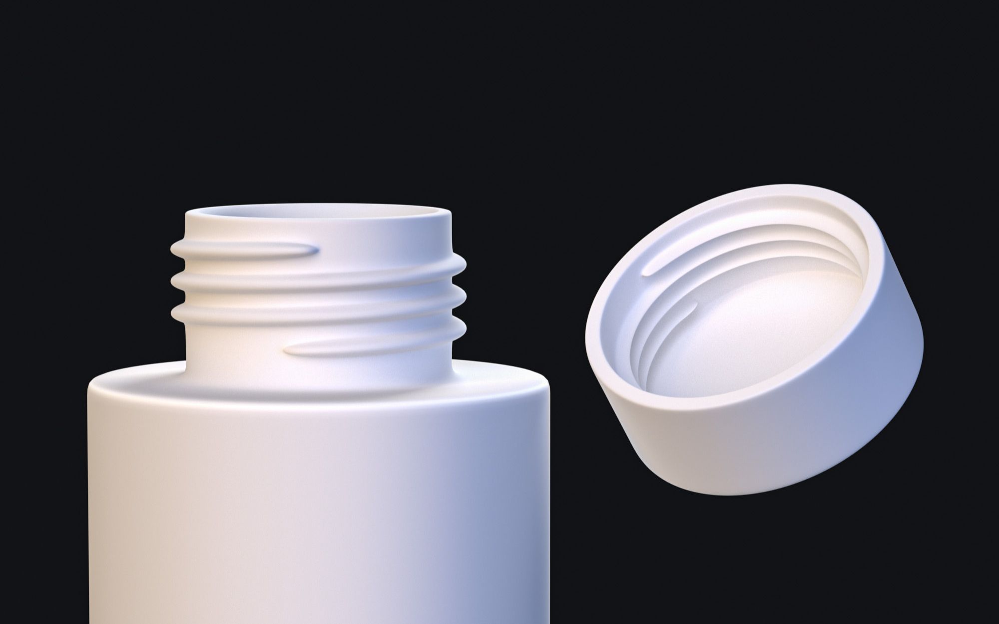 【C4D建模】两种螺纹超快的制作技巧