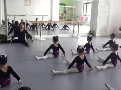 少儿舞蹈启蒙班基本功训练《基本功汇报组合》