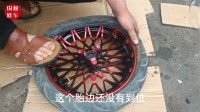 电动车更换真空胎不好安装怎么办?师傅教你个方法几分钟就可装好