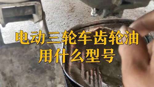 别再乱加齿轮油!电动三轮车这个型号才耐用,选错伤车