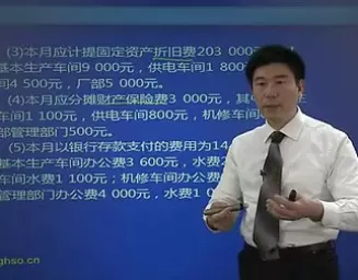 2012年初级会计实务基础班成本计算与分析01