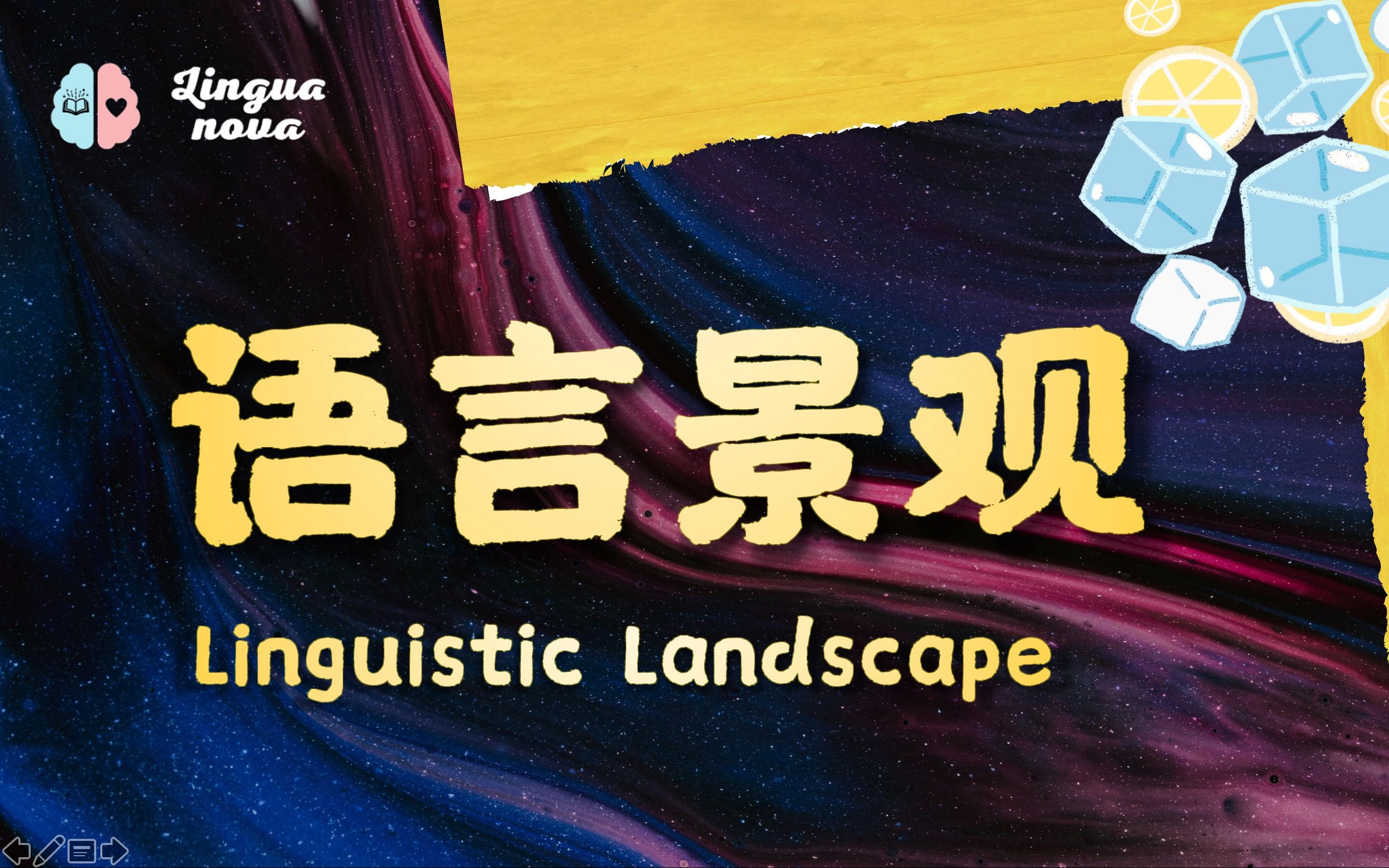 【语言学关键词】无处不在的语言景观--Linguistic Landscape