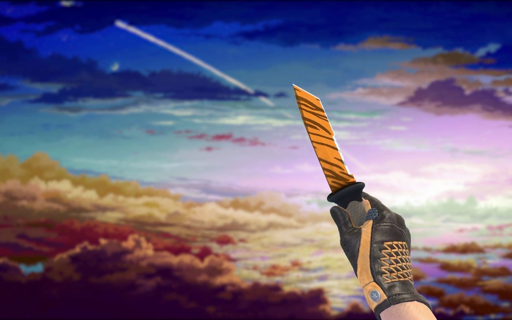 开出3把刀!ROLL一把虎牙熊刀!