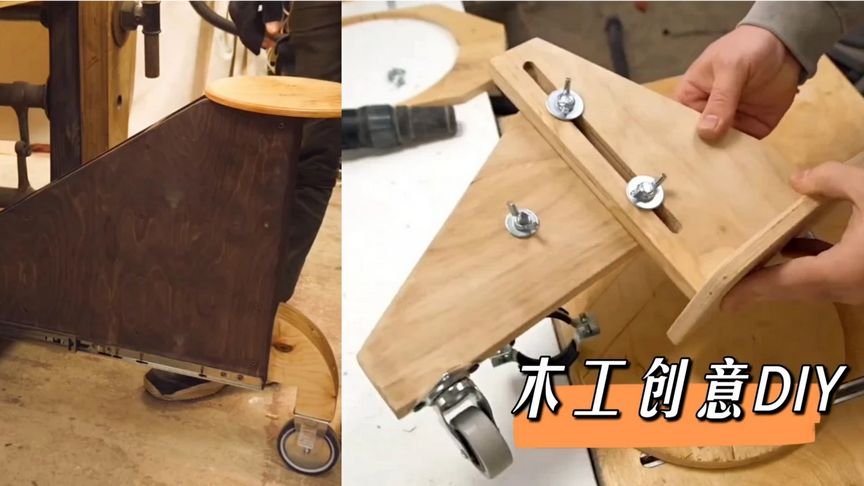 非常有创意的两个木工DIY,来看看外国牛人是如何制作的吧。