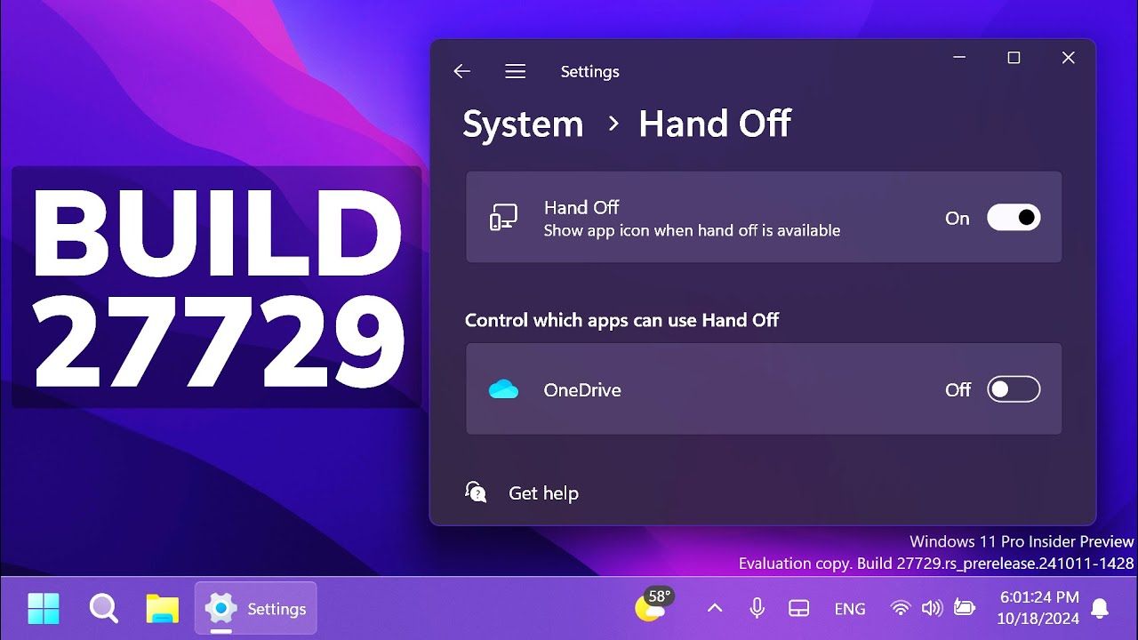 ...11 25H2 最新版 Build 27729(Canary)系统更新:新AI设置 键盘 Copilot ...