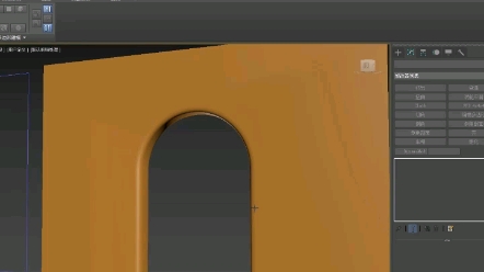 3dmax建模技巧,圆角拱门