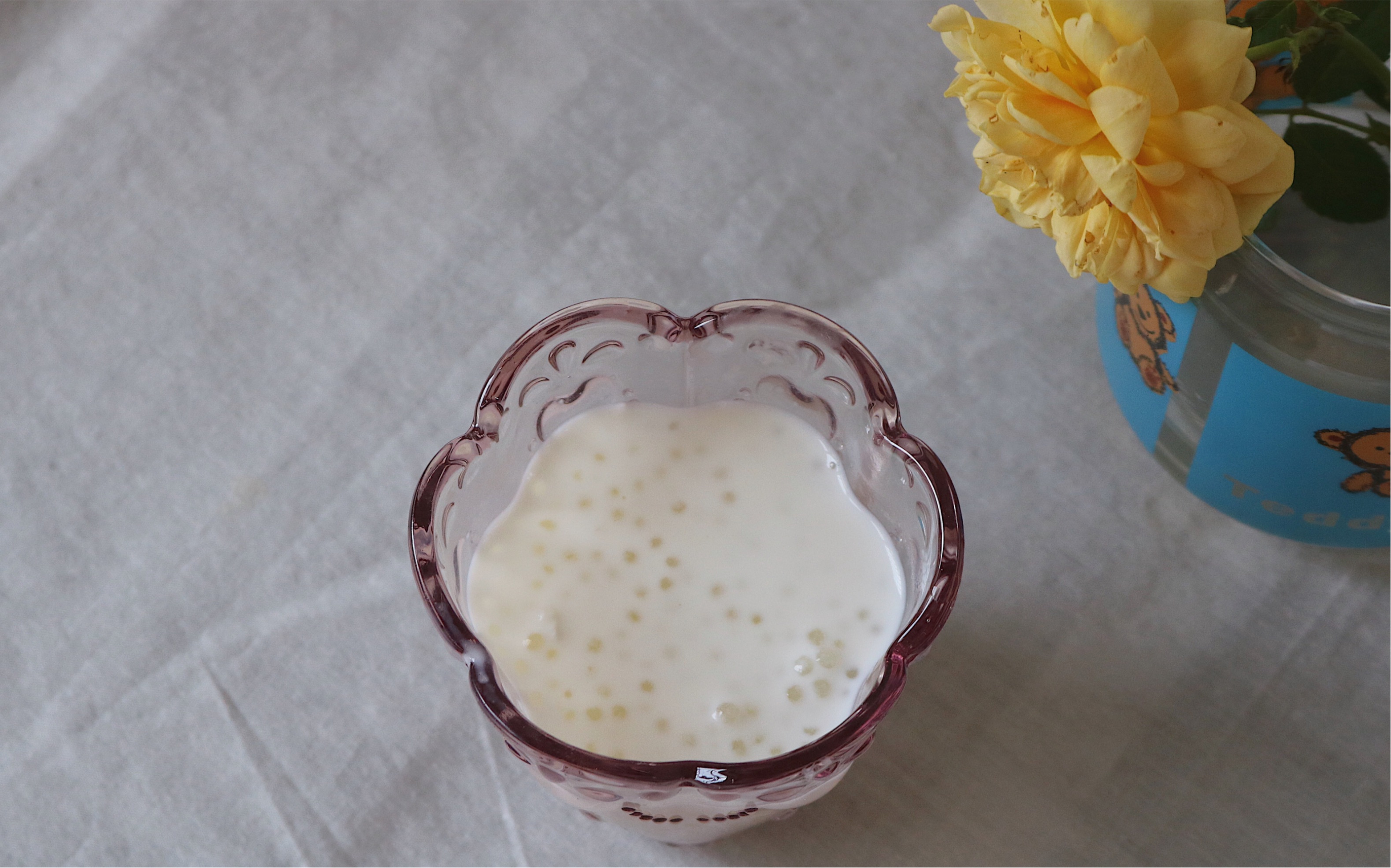 超级简单好喝的牛奶西米露