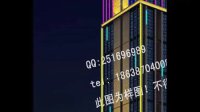 灯光设计LED动画制作 亮化效果图
