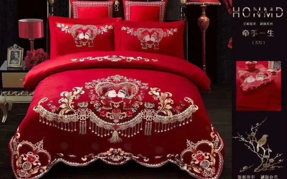 纯手工蚕丝被现场制作过程