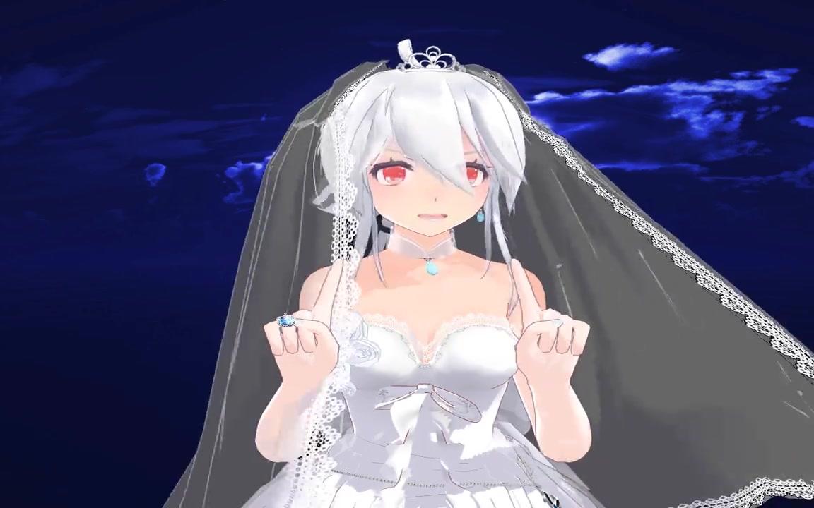【123我爱你手势舞MMD】弱音小姐姐带你玩手势舞。