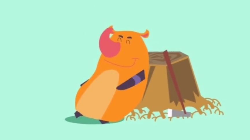 儿童成语故事～守株待兔