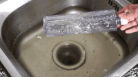 厨房下水道堵住了, 一个简单方法, 3分钟把所有异物都疏通