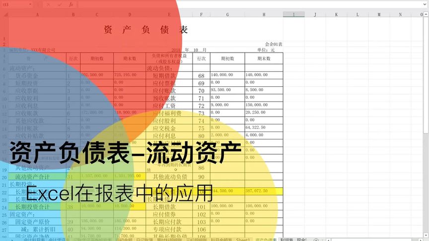 Excel在资产负债表中应用,VLOOKUP、ISNA、IF函数的实践案例