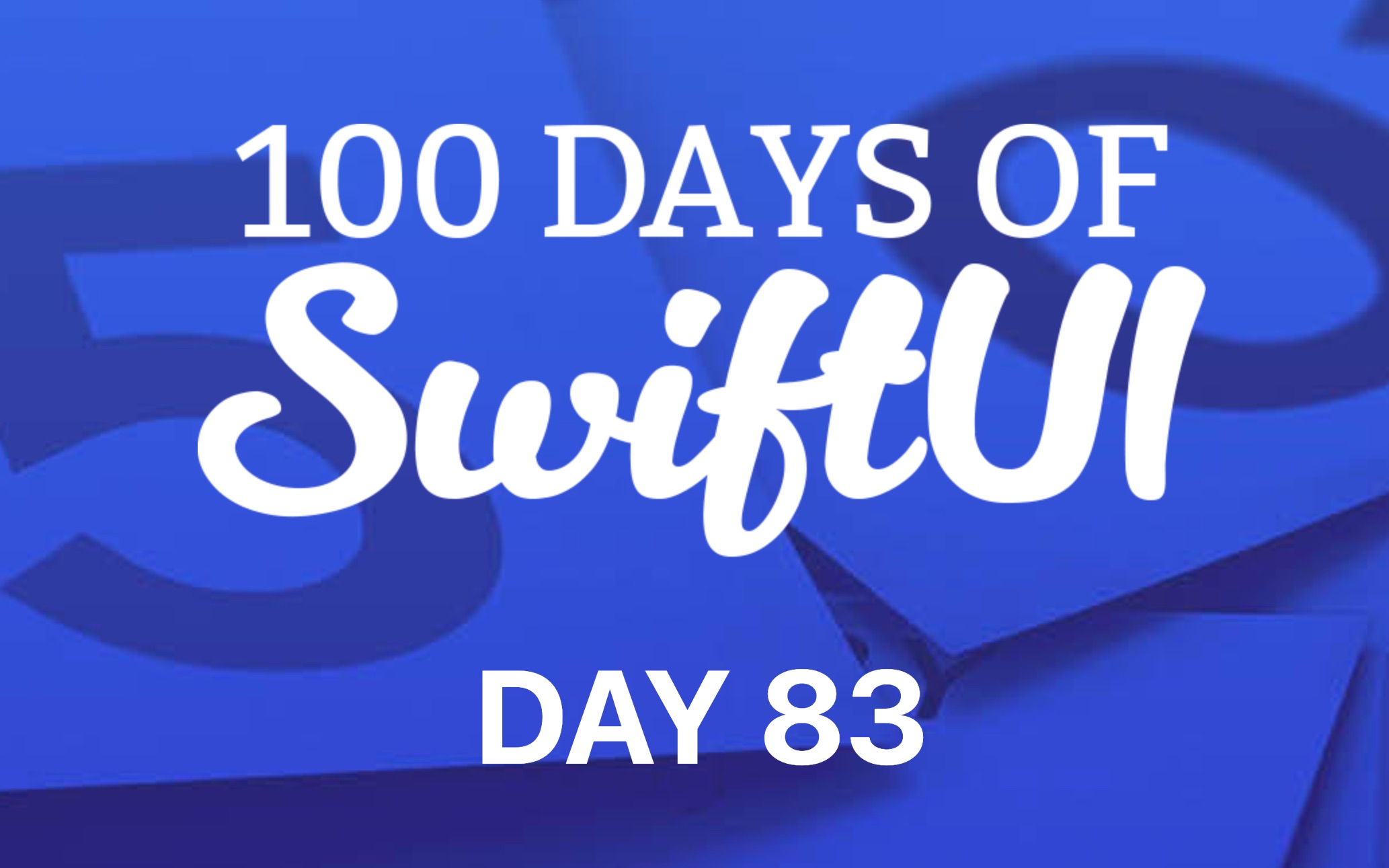 SwiftUI 第83天 生成二维码、扫描二维码、添加swipe操作