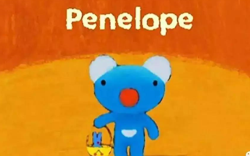 54集蓝色小考拉 Penelope 中英文带字幕动画视频+全套绘本+音频,每集...