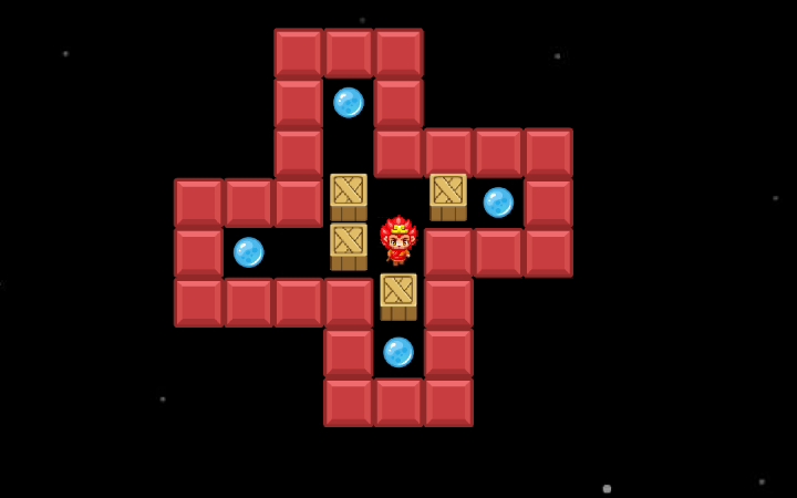 1#推箱子 #经典益智小游戏 第1关