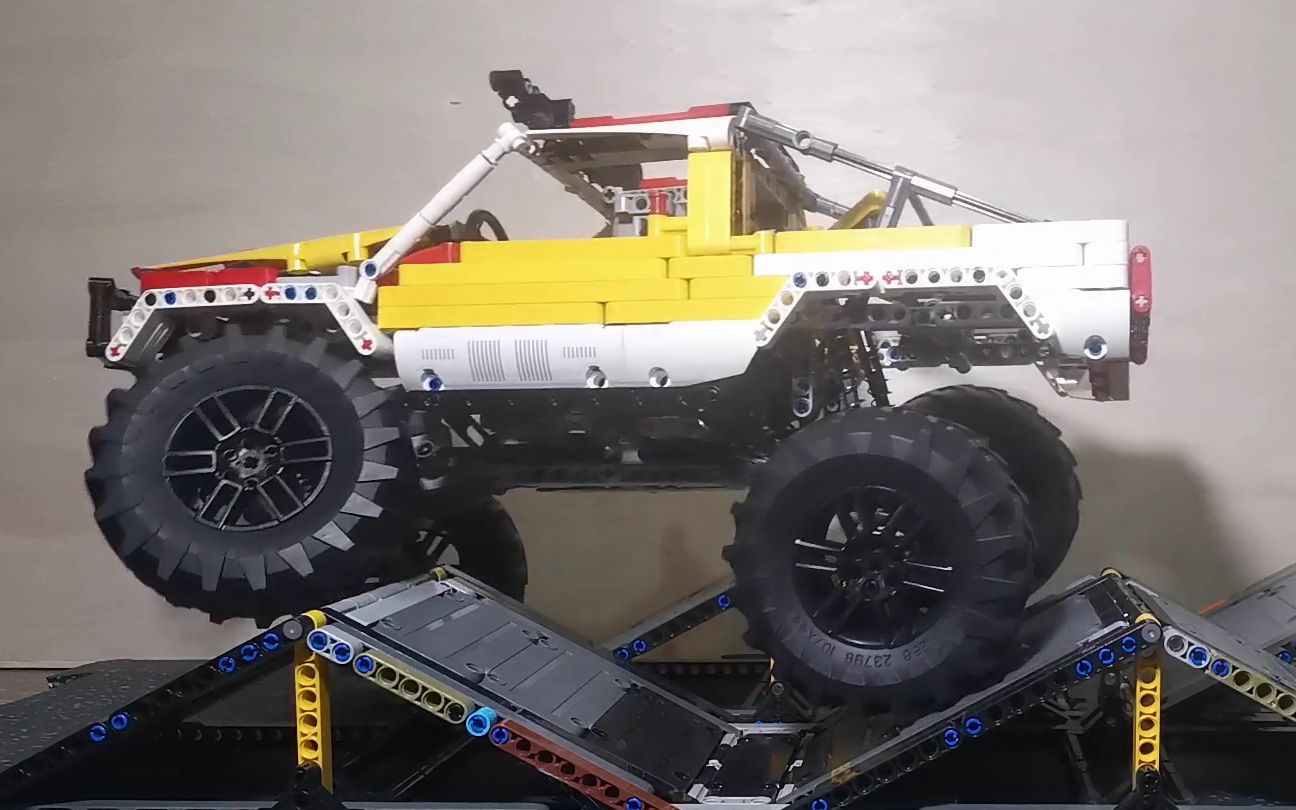 飞轮变速手自一体CVT越野皮卡 [乐高积木moc]