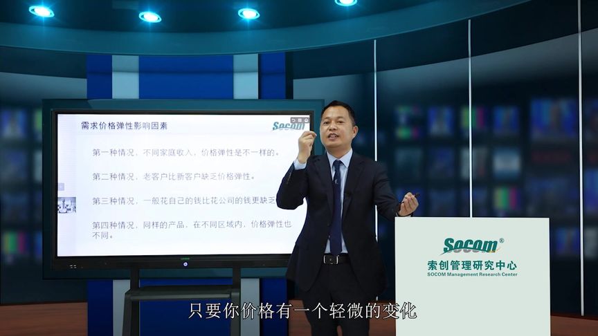强哥讲管理丨4-5丨定价要依据弹性差异 #企业管理 #企业管理咨询