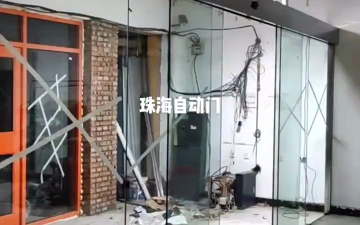 松下感应门电动玻璃感应门机