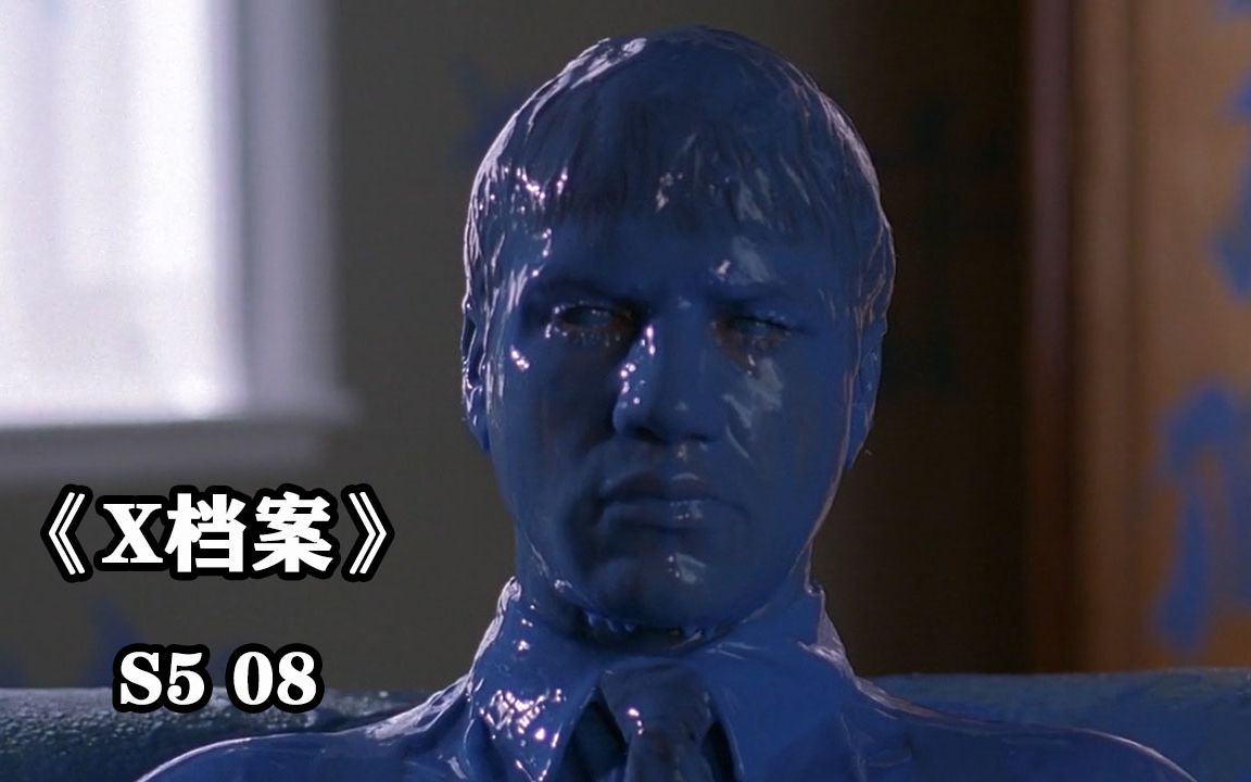 男子遭遇意念杀手,被控制喝下一桶油漆自杀《X档案》第五季第八集
