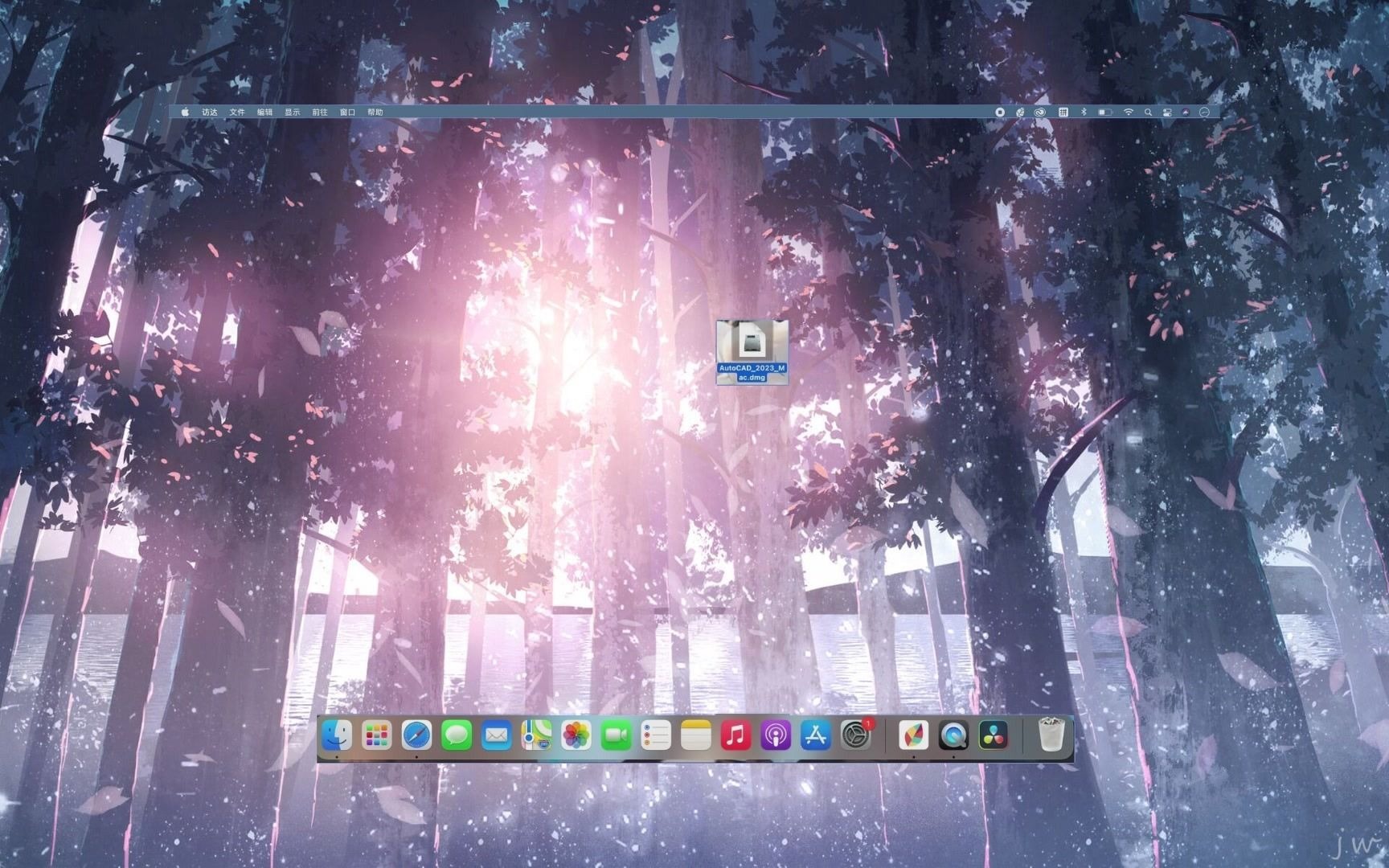 Mac安装Auto CAD方法 附下载和完美激活教程 cad2021自带中文界面