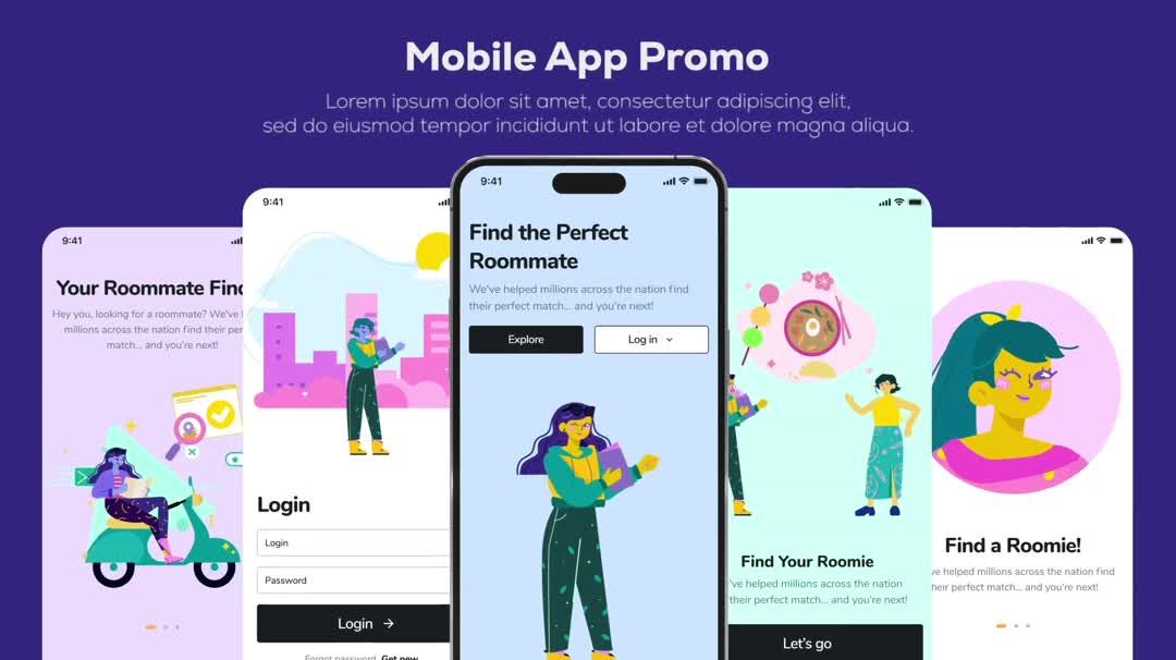 AE模板手机软件app应用介绍模板最新iPhone苹果 16Pro灵动岛智能...