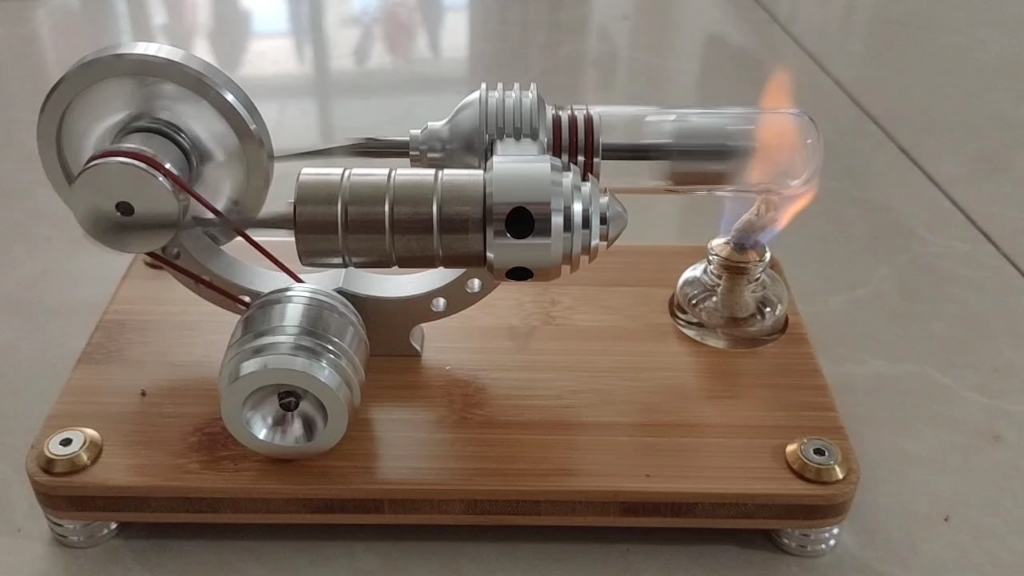 斯特林发动机 外燃机 模型演示（机械之美）