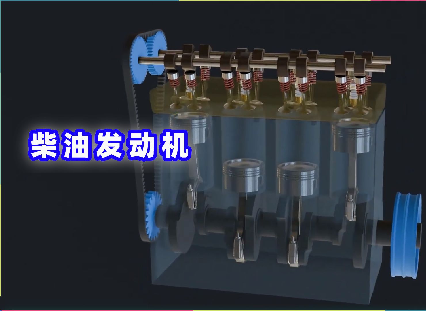 柴油发动机的工作原理,为什么不用火花塞,也能快速点火启动?