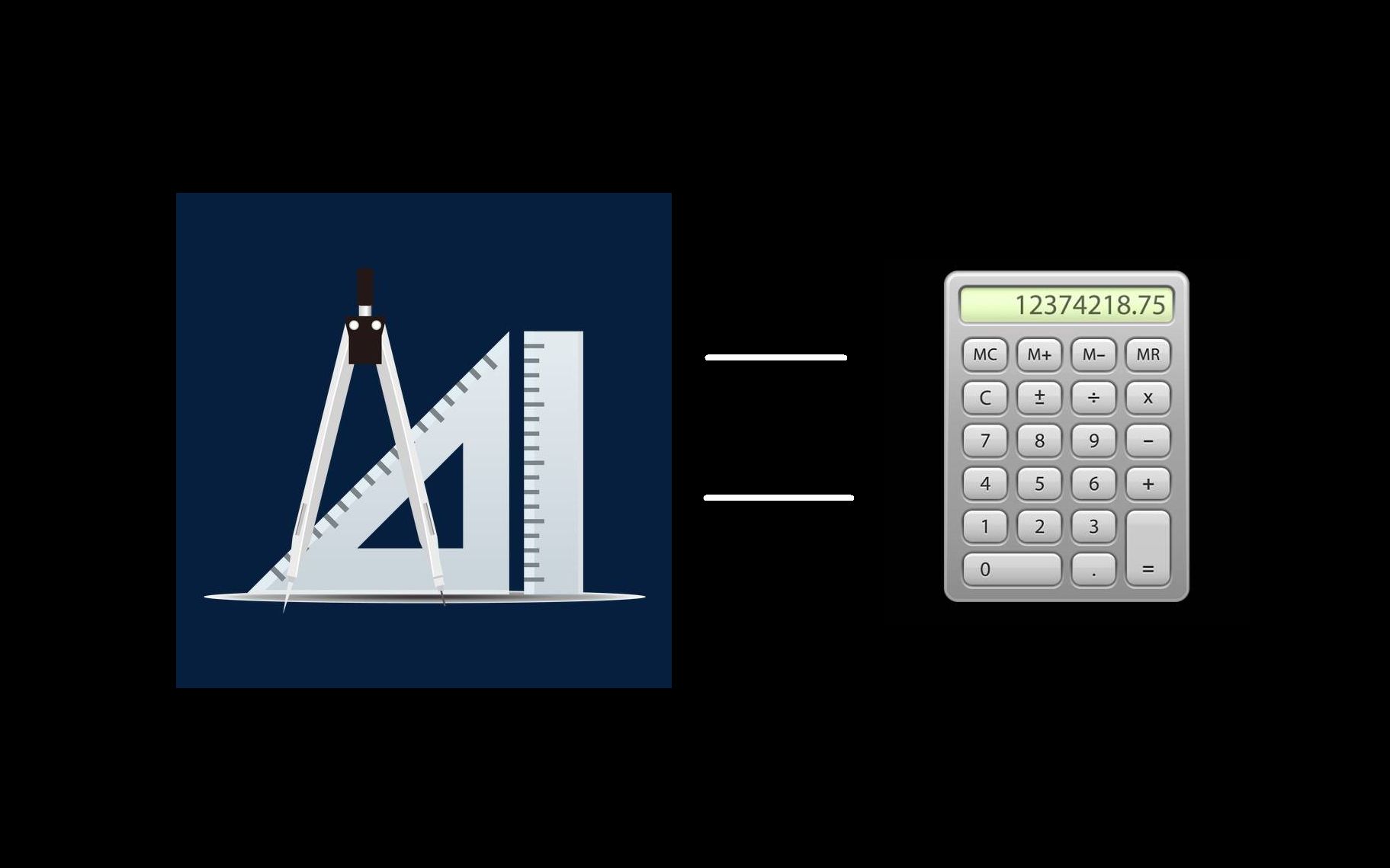 【考试秘籍】怎么用直尺和圆规,替代计算器!(四则运算部分)。尺规作图...