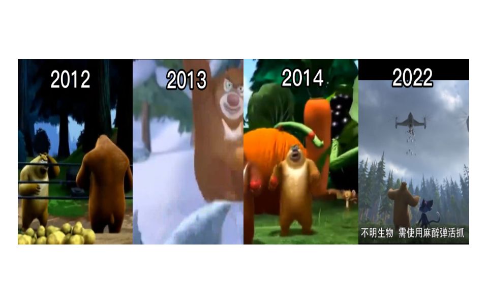 熊出没发展史(2012~2022)