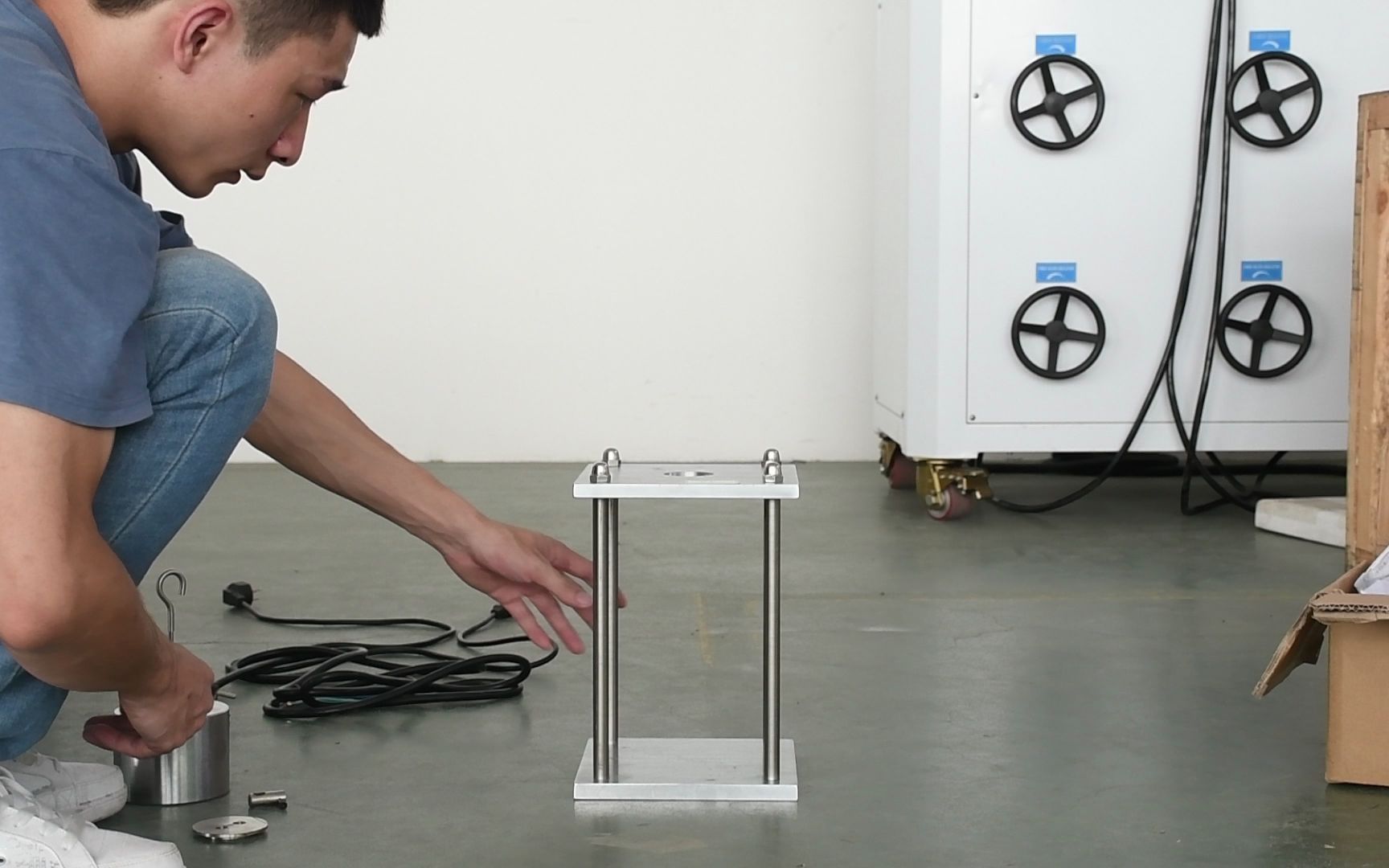 嘉仪 插销牢固度试验装置 操作演示