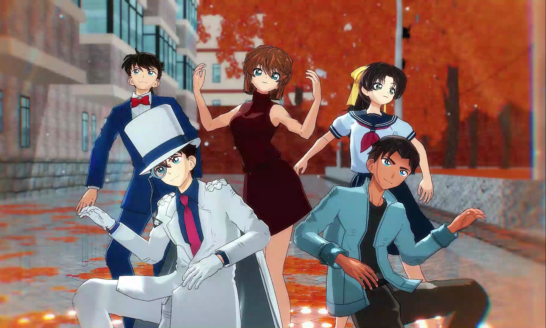 【名侦探柯南MMD/平和/柯哀/怪盗基德】Say No · 我是我,唯一的主宰!