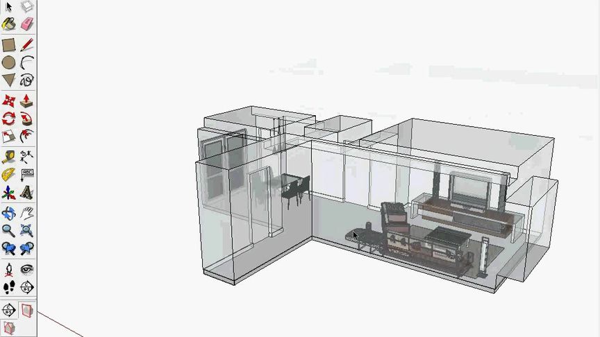 SU建模 6.4.2加入家具
